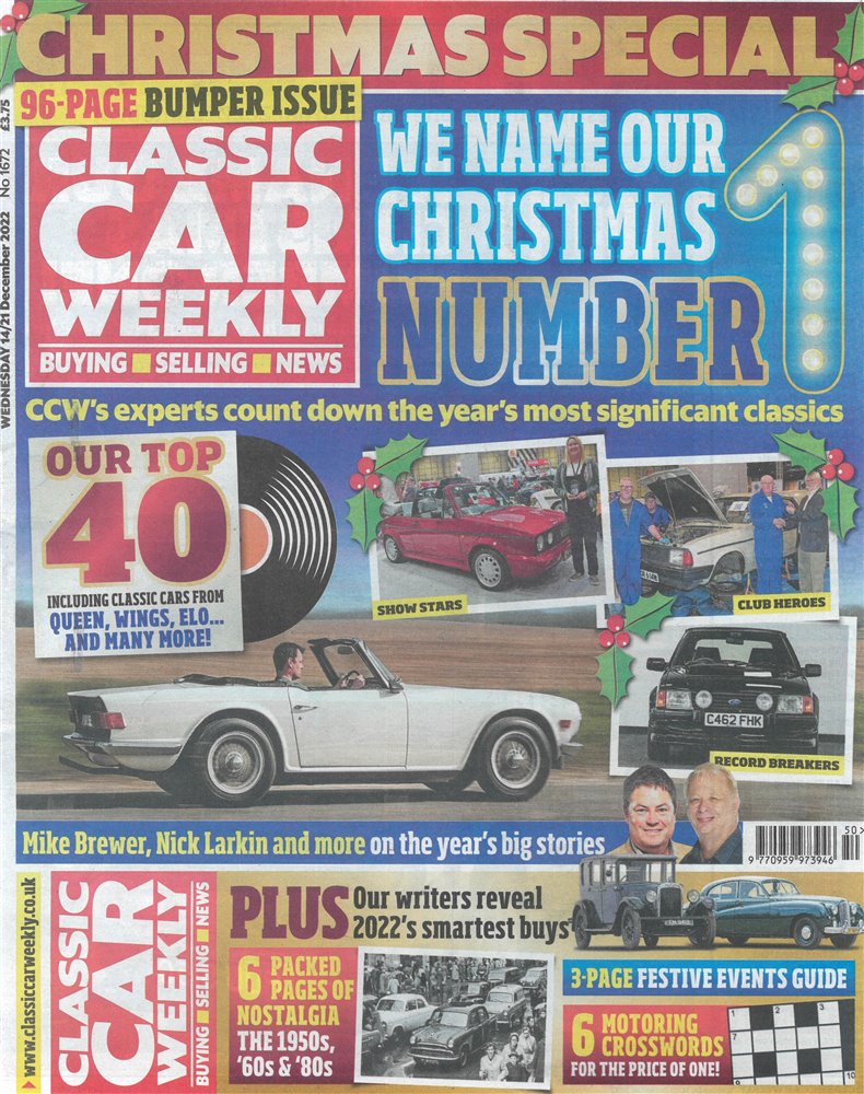 Classic Car Weekly Magazine Subscription
