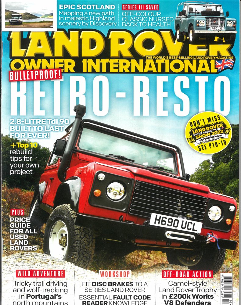 Land Rover Owner Magazine Subscription