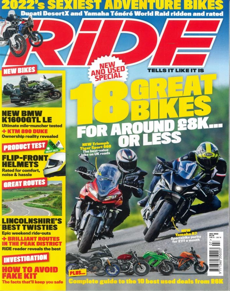 Ride Magazine Subscription