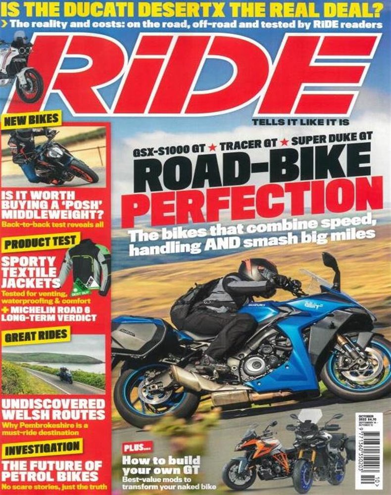 Ride Magazine Subscription