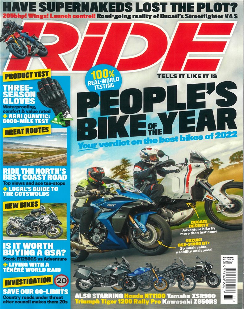 Ride Magazine Subscription