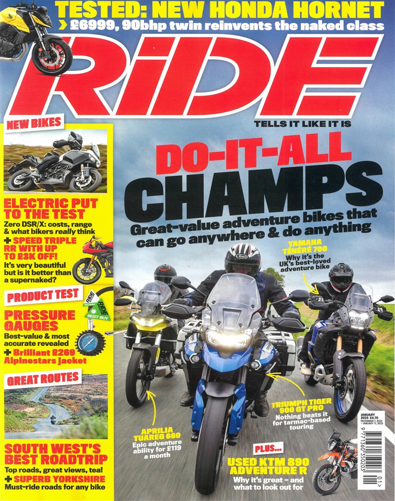 Ride Magazine Subscription