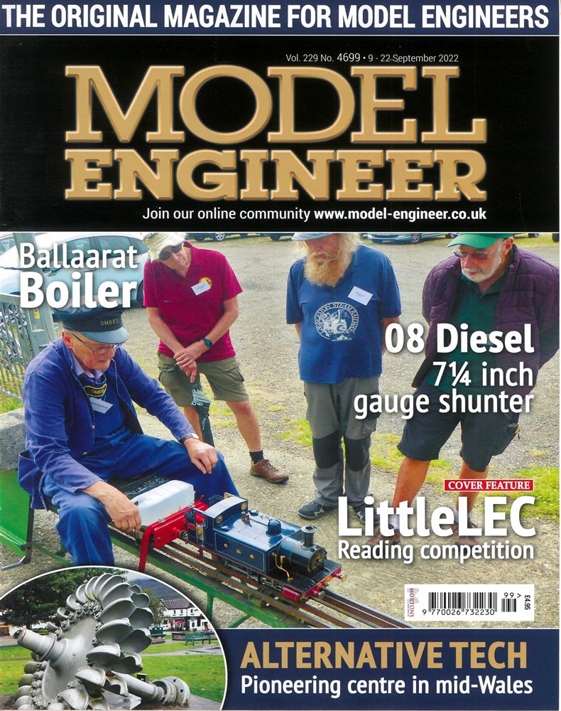 Model Engineer Magazine Subscription