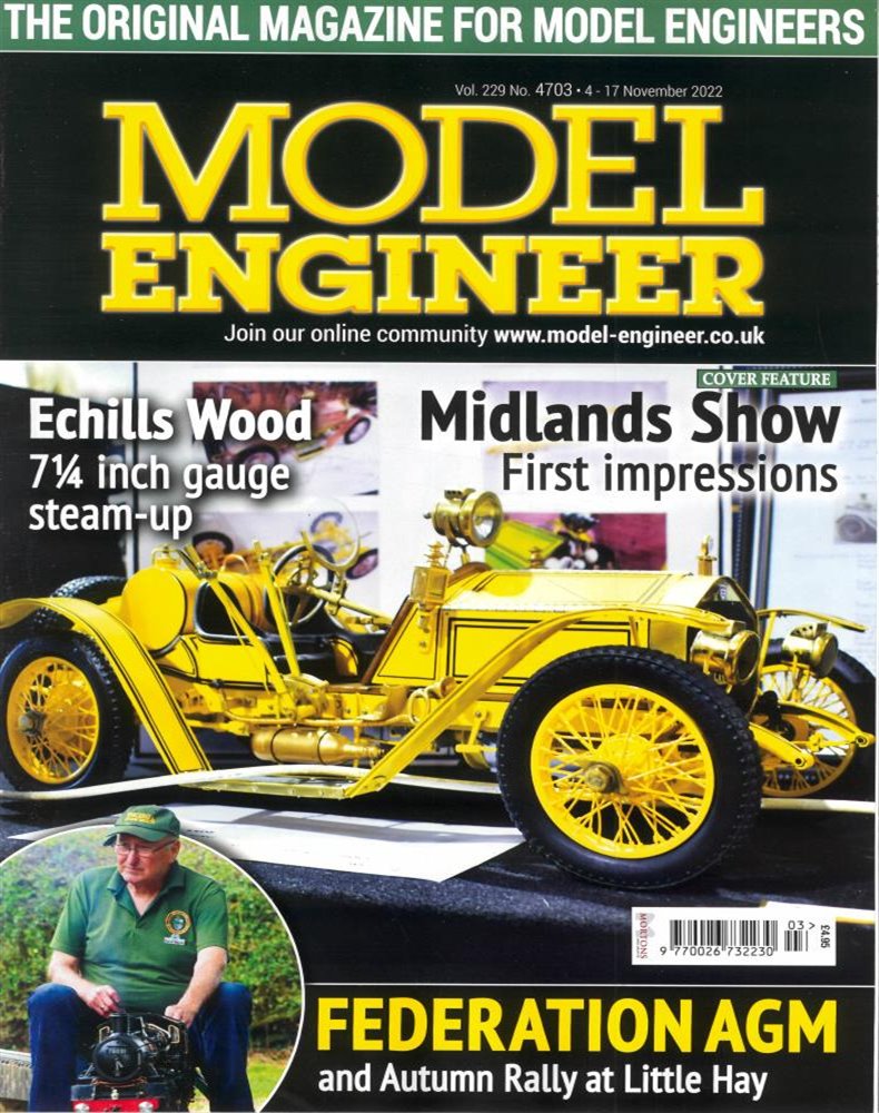 Model Engineer Magazine Subscription