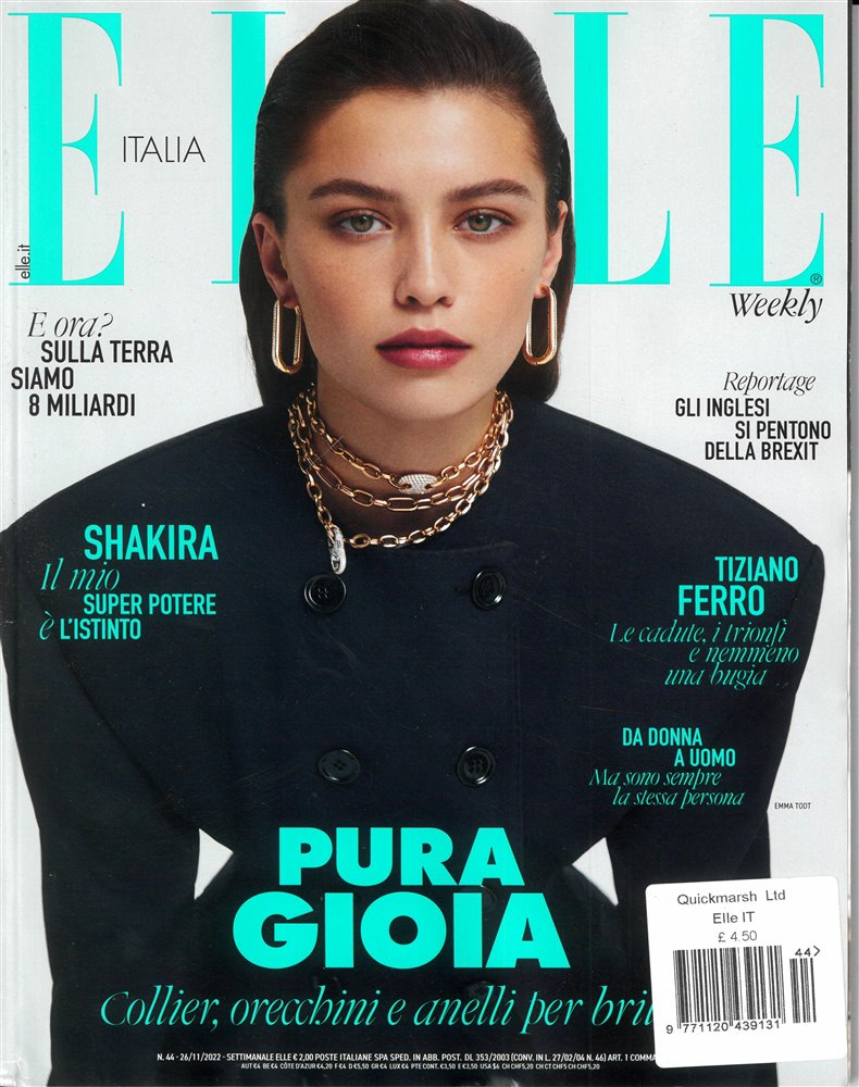 Elle Italian Magazine Subscription