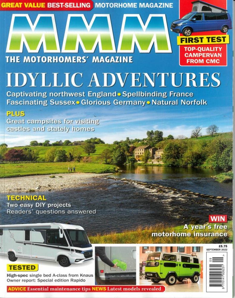 MMM The Motorhomers’ Magazine Subscription