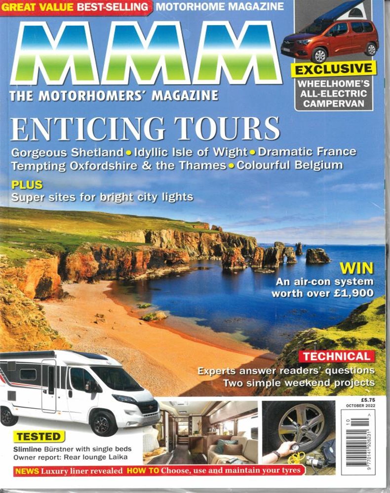 MMM The Motorhomers’ Magazine Subscription