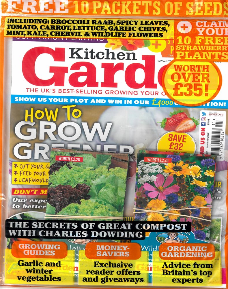 Kitchen Garden Magazine Subscription