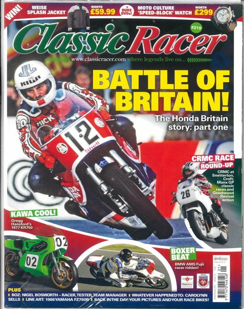 Classic Racer Magazine Subscription