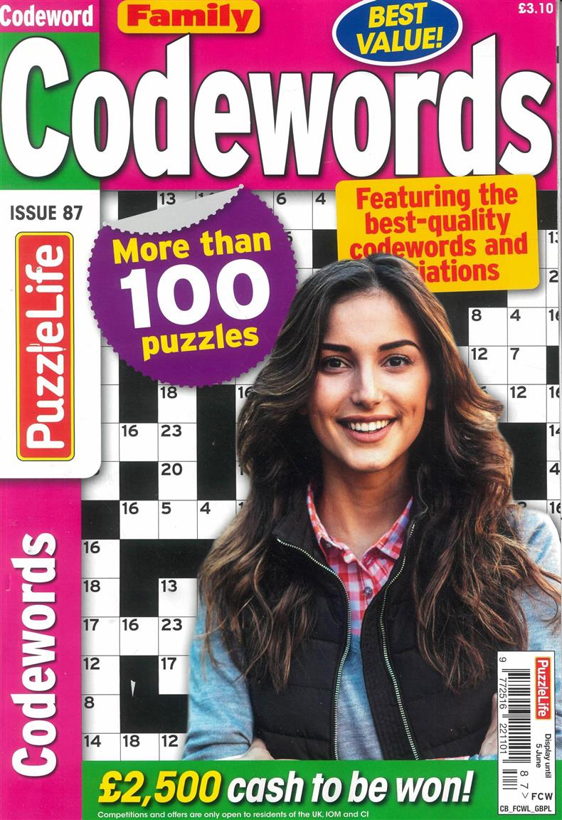 Family Codewords Magazine Subscription