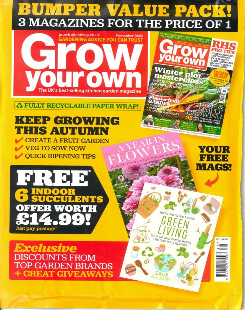 Grow Your Own Magazine Subscription
