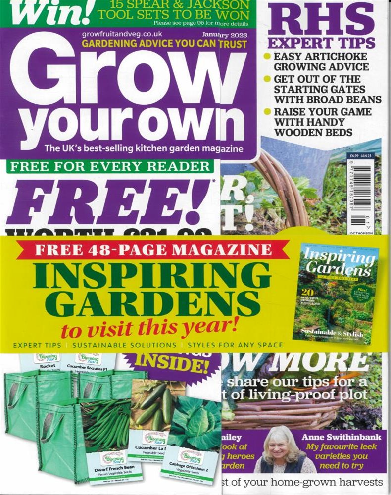 Grow Your Own Magazine Subscription