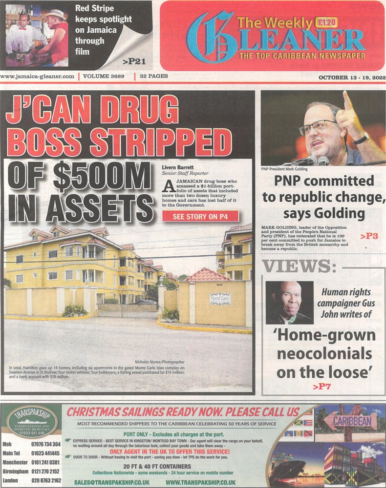 The Weekly Gleaner Magazine Subscription