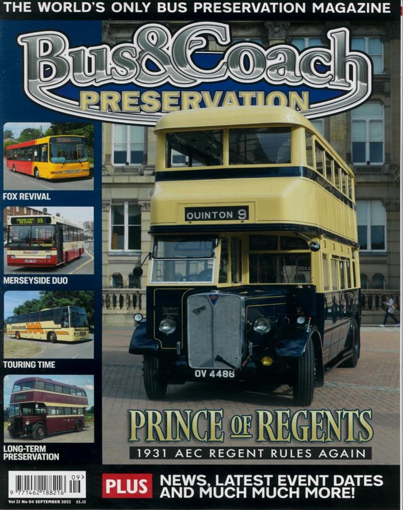 Bus & Coach Preservation Magazine Subscription