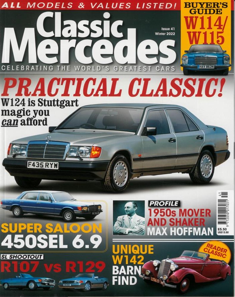 Classic Mercedes Magazine Subscription