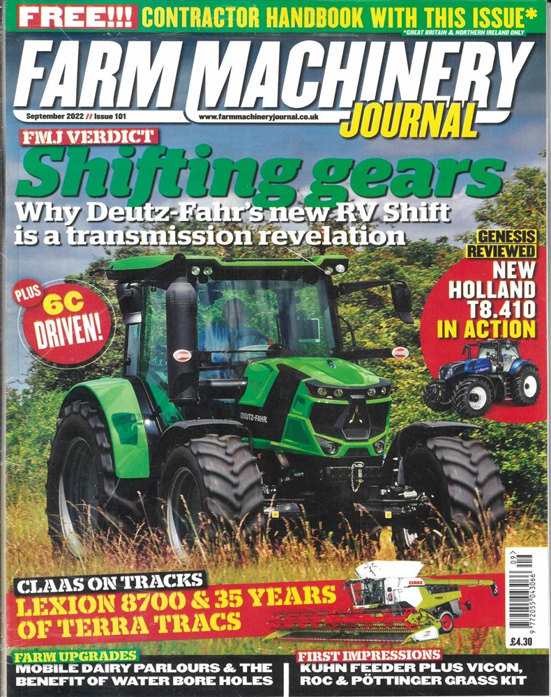 Farm Machinery Journal Magazine Subscription