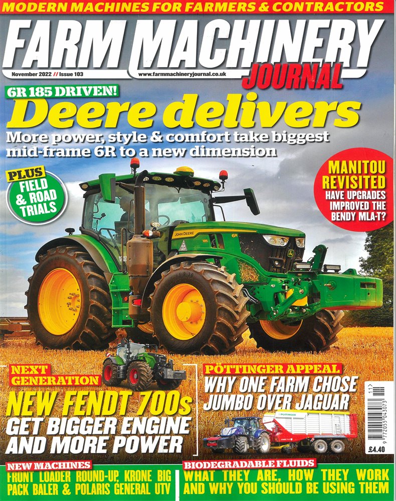 Farm Machinery Journal Magazine Subscription