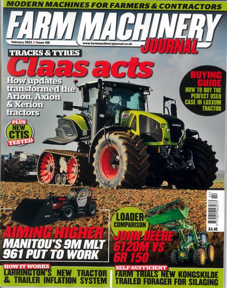 Farm Machinery Journal Magazine Subscription