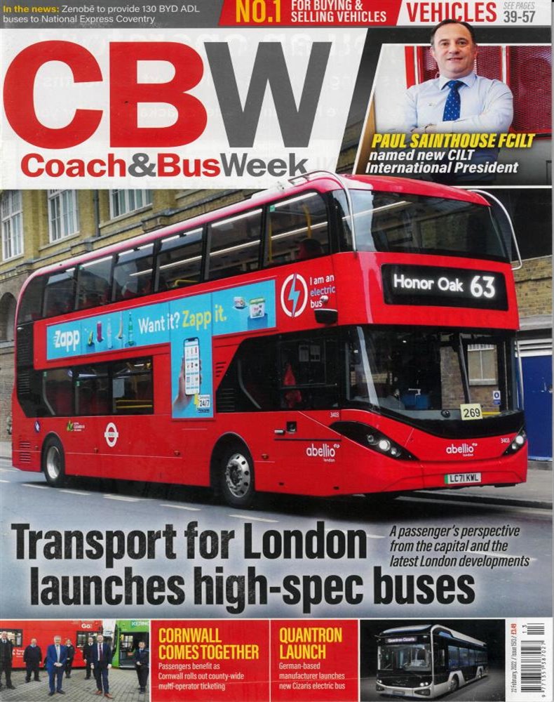 Coach and Bus Week Magazine