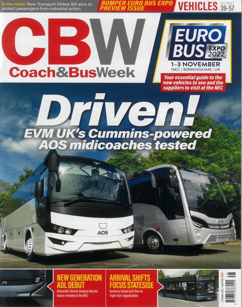 Coach and Bus Week Magazine