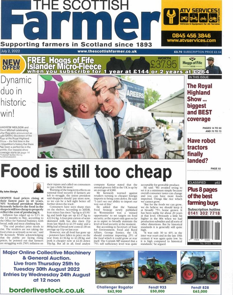 The Scottish Farmer Magazine Subscription