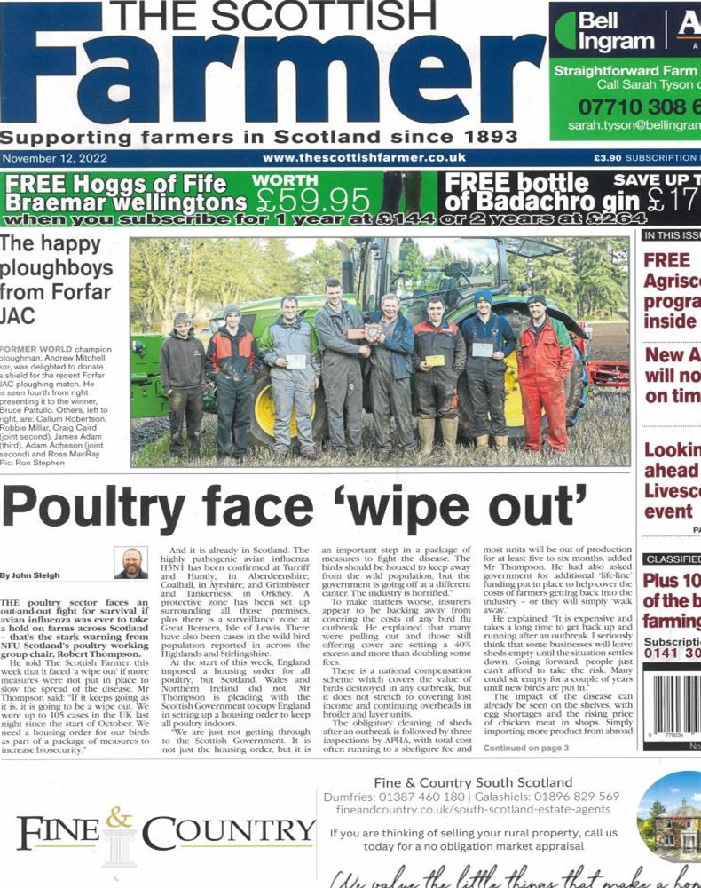 The Scottish Farmer Magazine Subscription