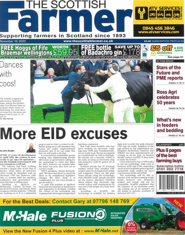 The Scottish Farmer Magazine Subscription