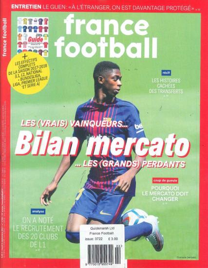 France Football Magazine Subscription