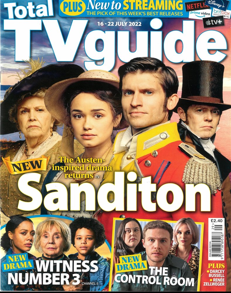 Total TV Guide - England Magazine Subscription