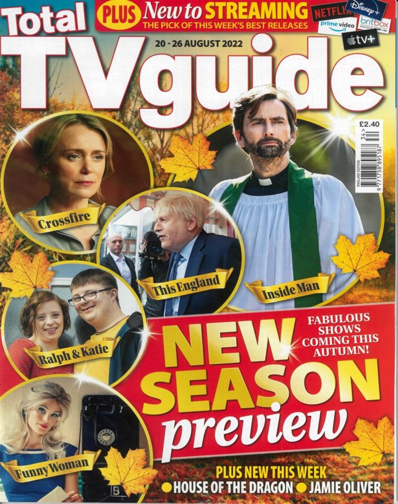 Total TV Guide - England Magazine Subscription