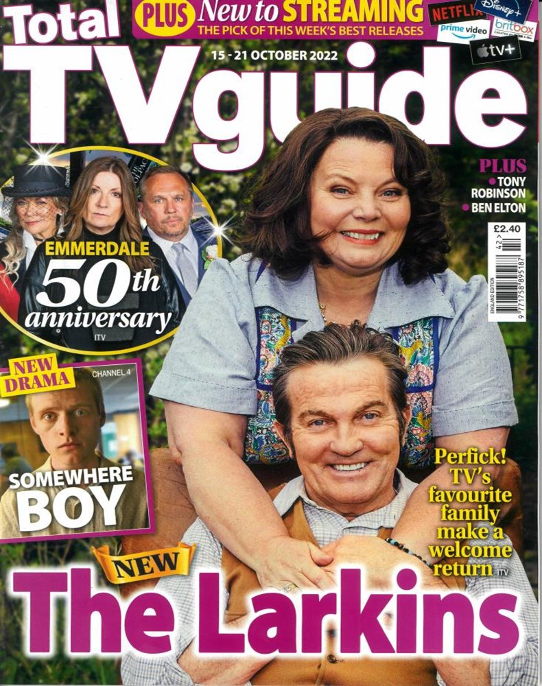 Total TV Guide - England Magazine Subscription