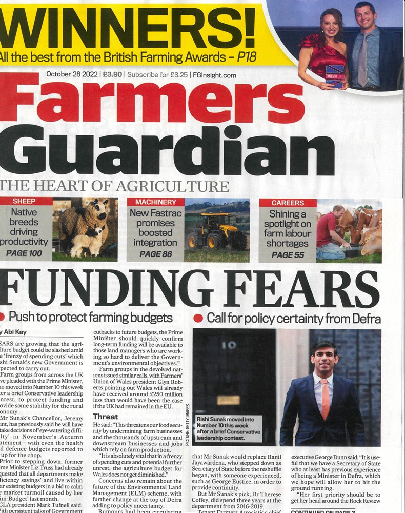 Farmers Guardian Magazine Subscription