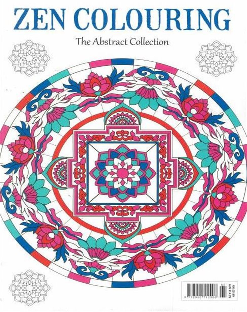 Zen Colouring Advanced Art Therapy Magazine Subscription
