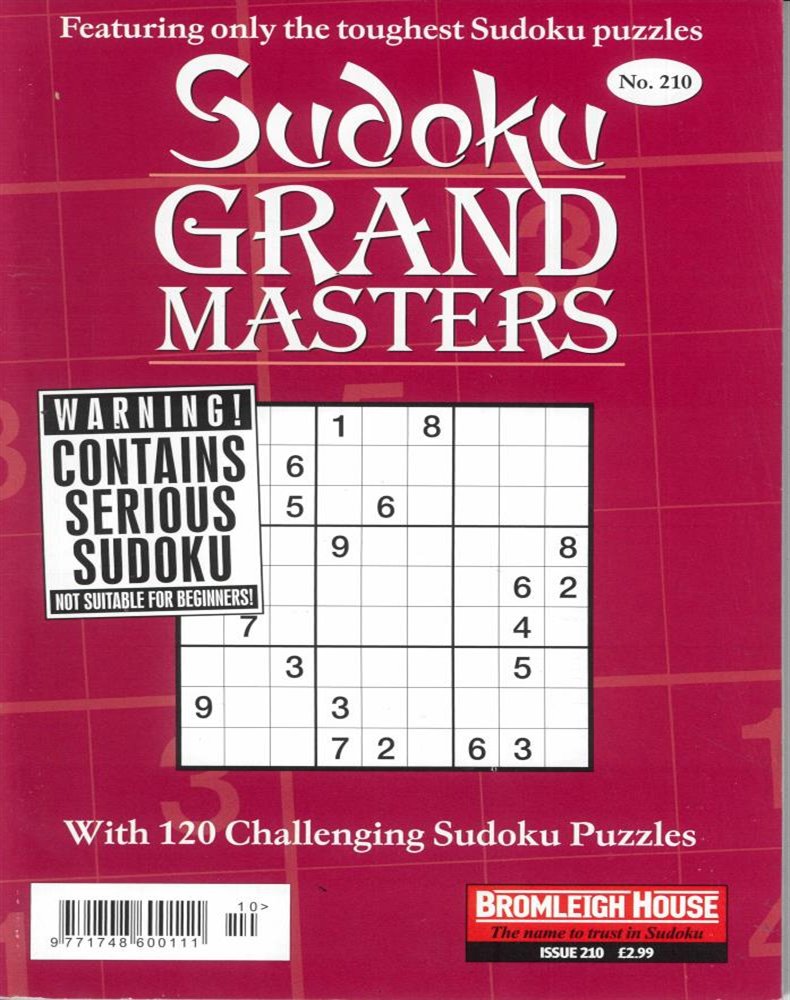 Sudoku Grand Masters Magazine