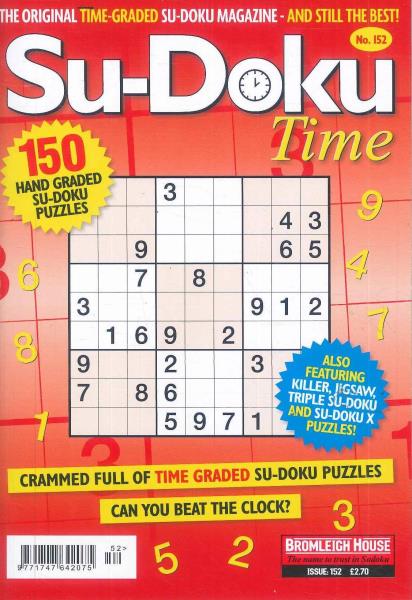 Sudoku Time Magazine Subscription