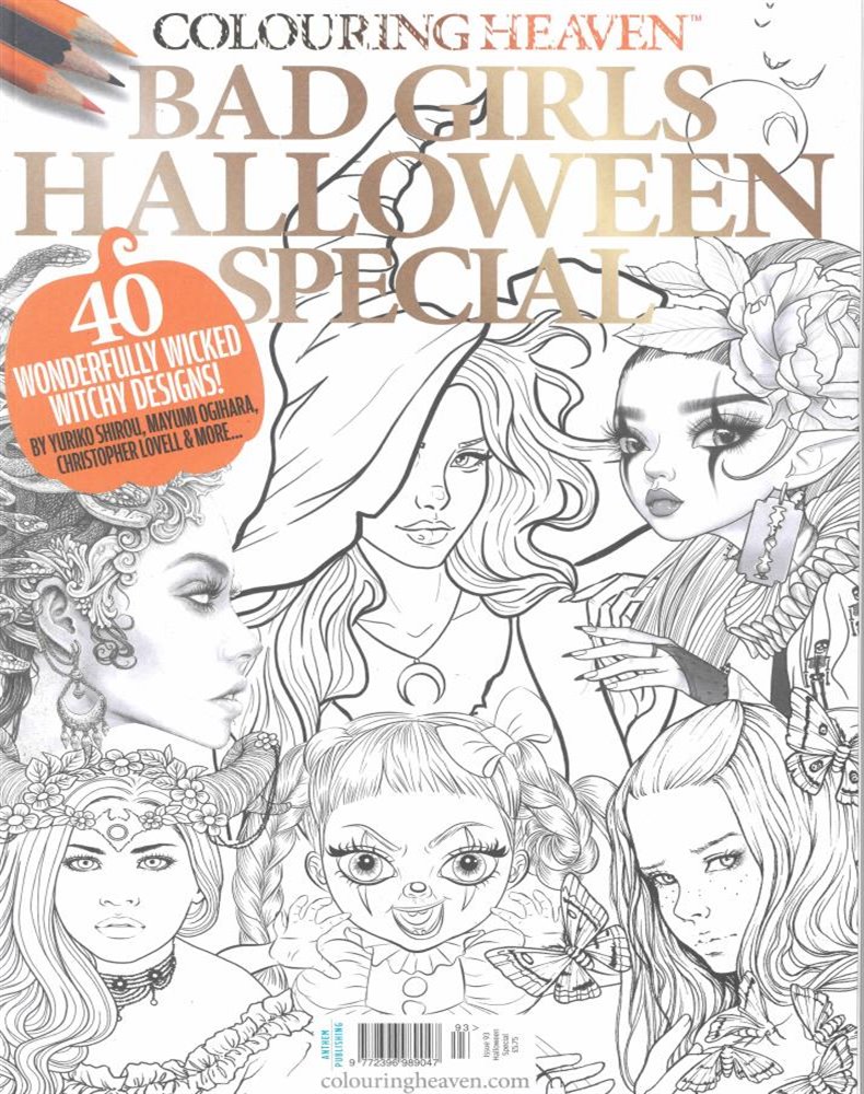 Colouring Heaven Magazine / buy a subscription at Unique Magazines.co.uk