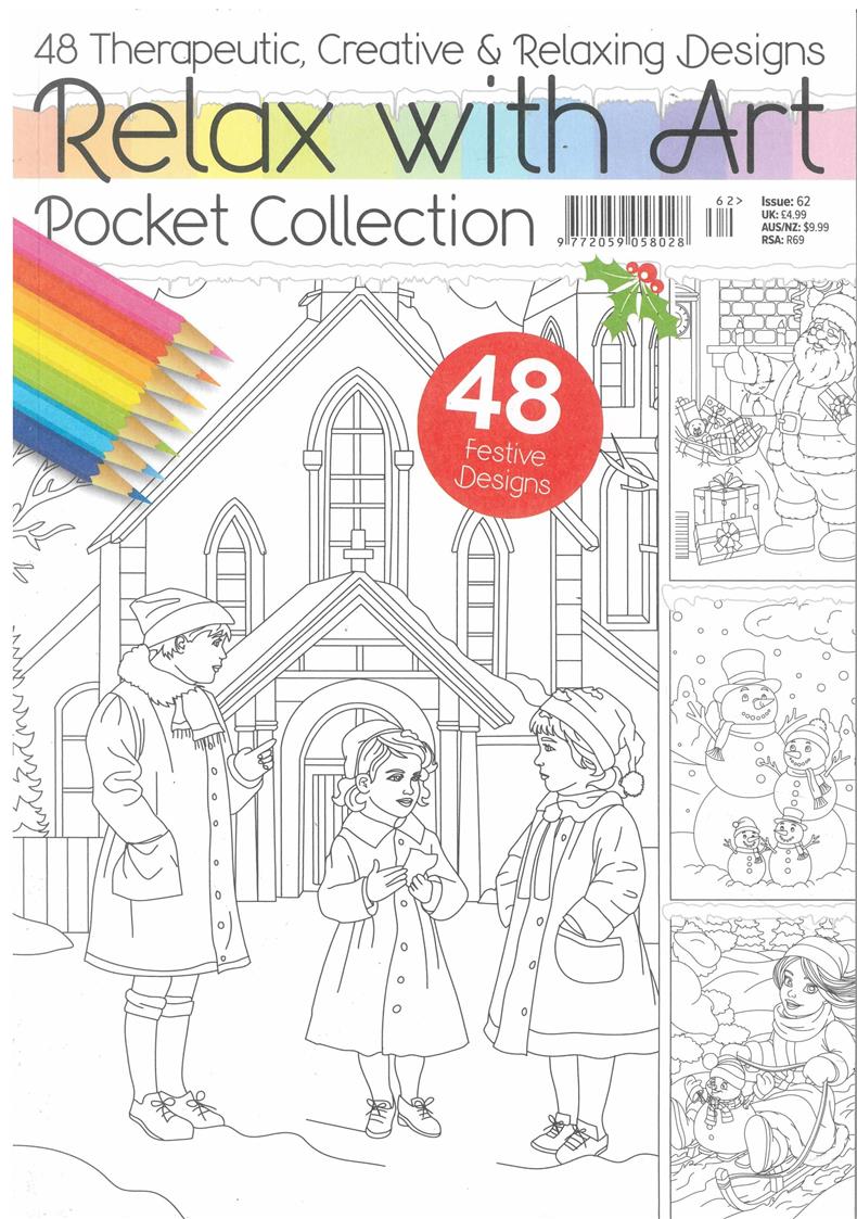 Relax With Art Pocket Collection Magazine Subscription