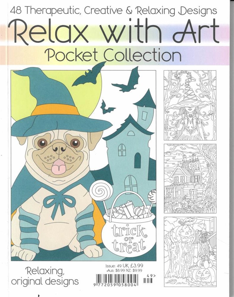 Relax with Art Pocket Collection Magazine Subscription | Unique Magazines