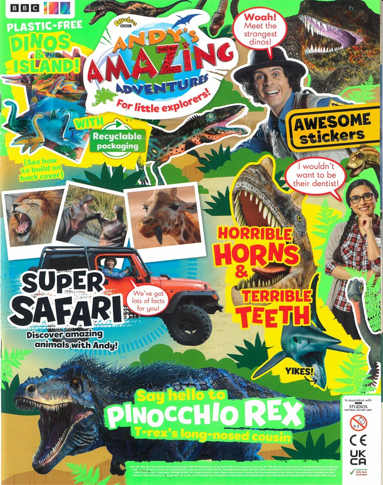 Andy's Amazing Adventures Magazine