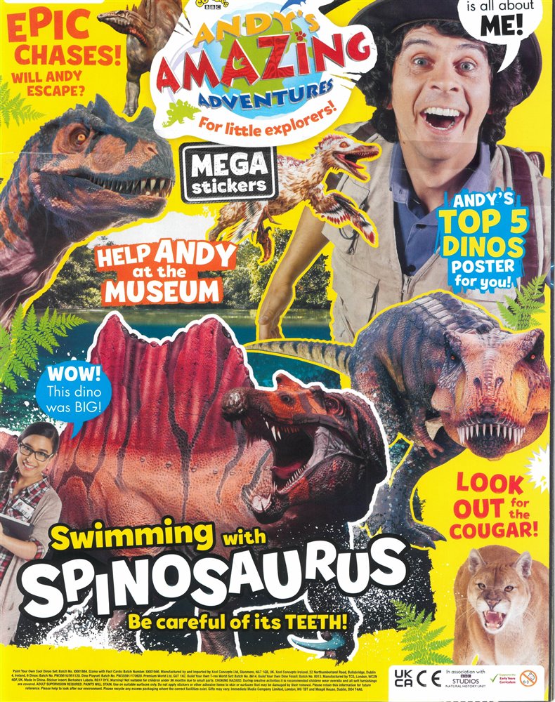 Andy's Amazing Adventures Magazine