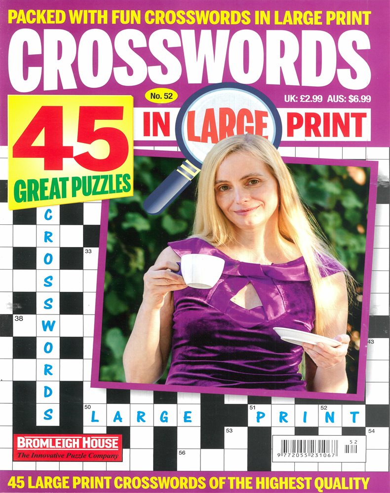 Crosswords in large print Magazine