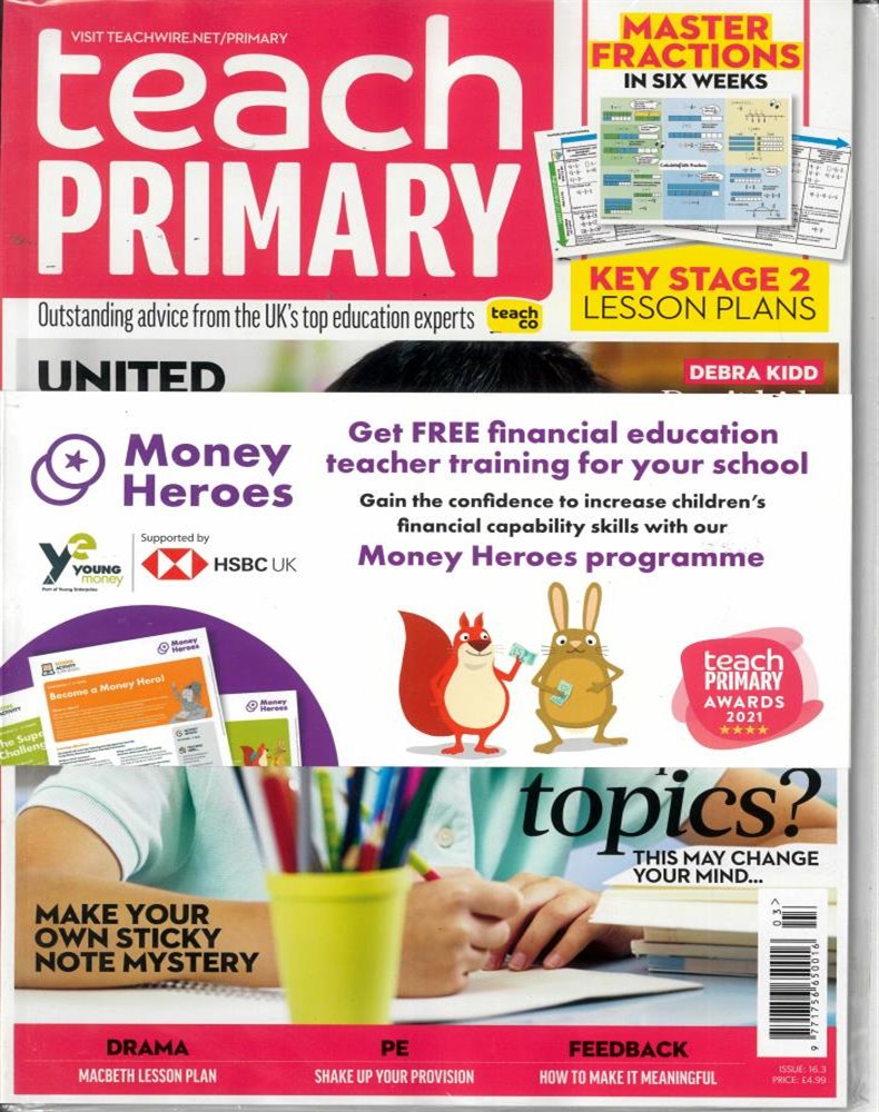 Teach Primary Magazine Subscription