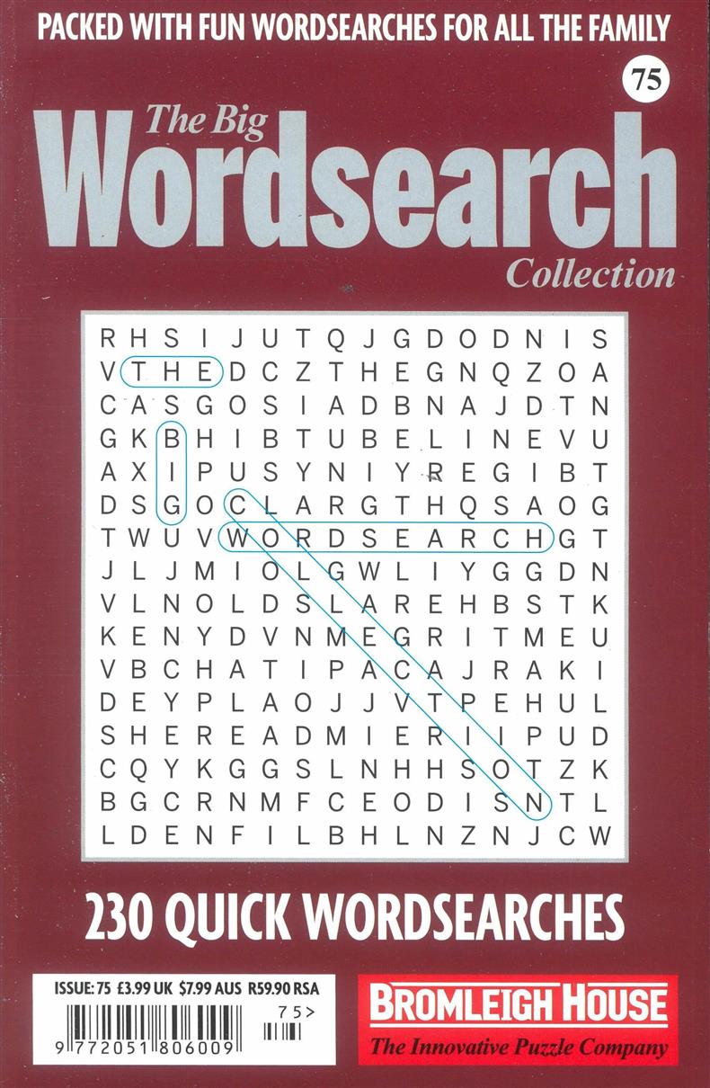 The Big Wordsearch Collection Magazine Subscription