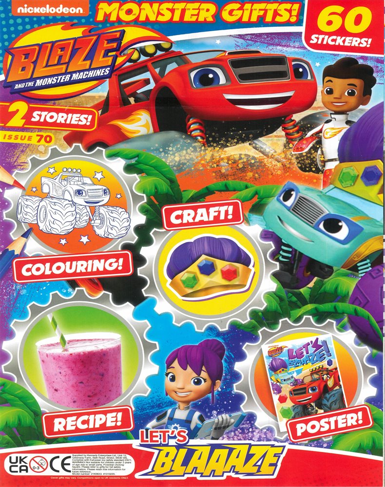 Blaze and the Monster Machines Magazine