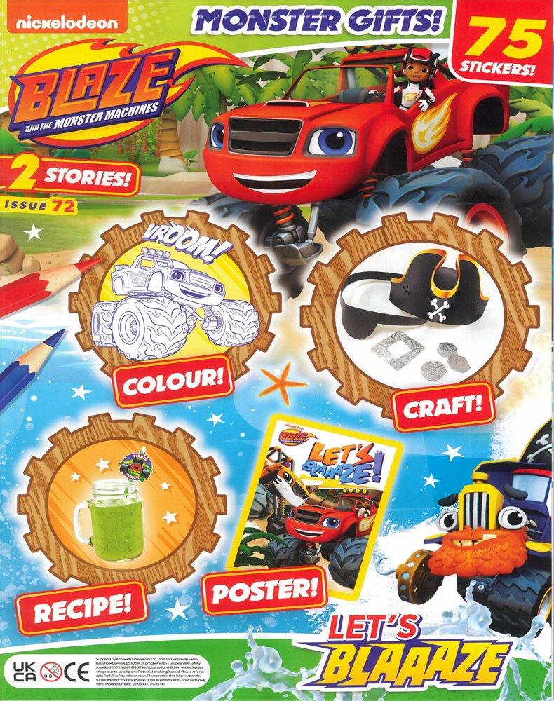 Blaze and the Monster Machines Magazine