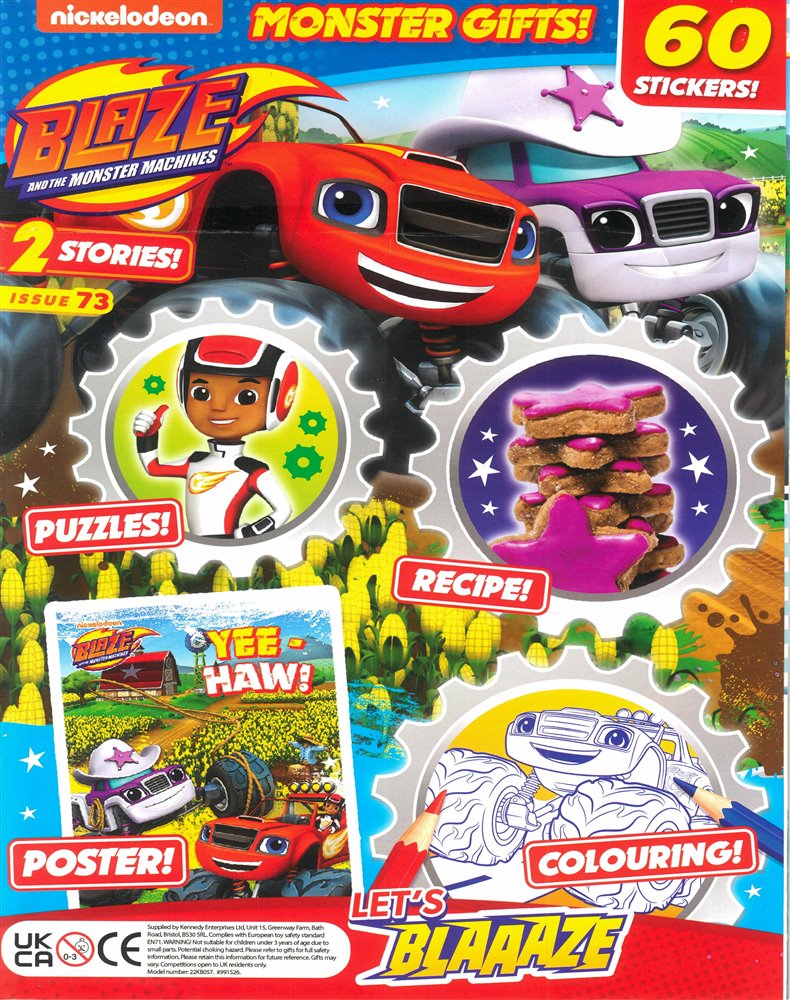 Blaze and the Monster Machines Magazine