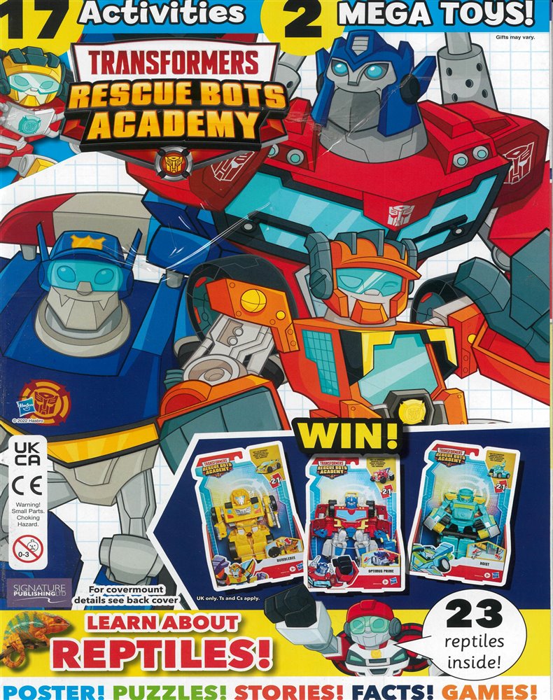 Transformers Rescue Bots Magazine Subscription