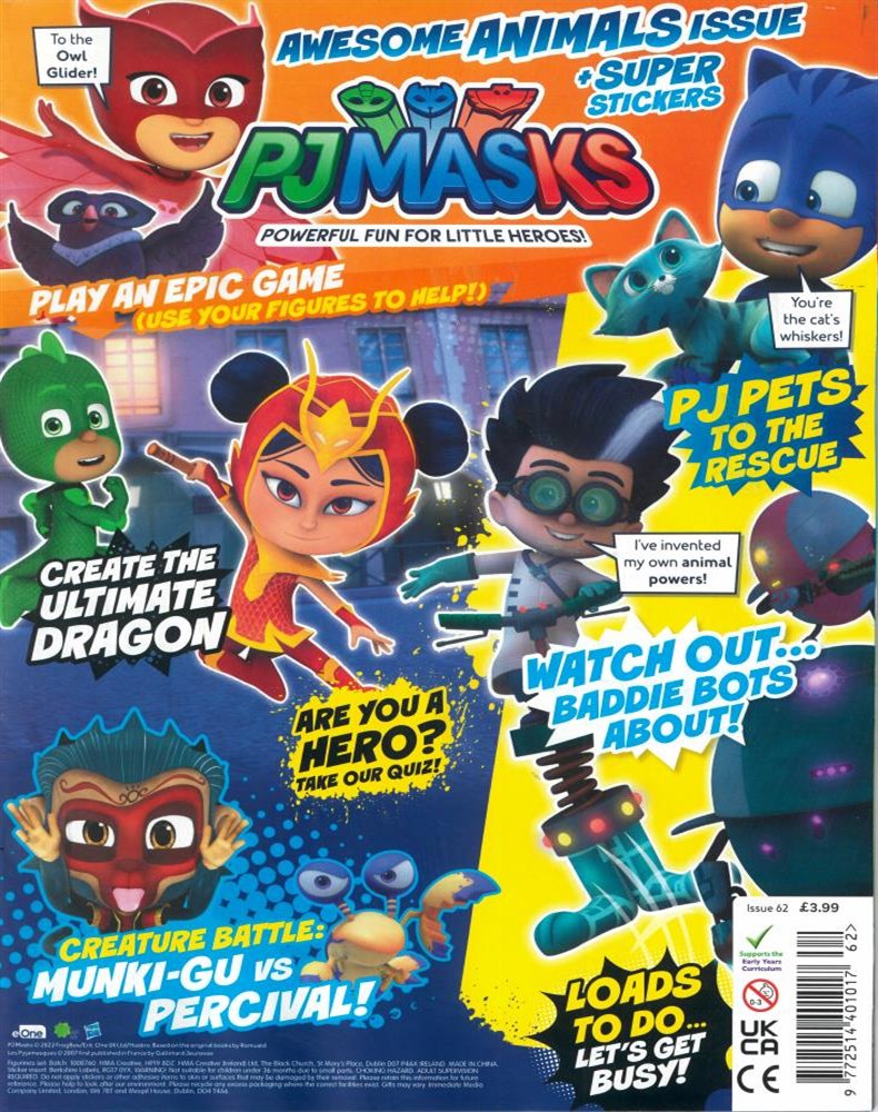 PJ Masks Magazine