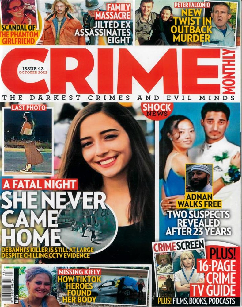 Crime Monthly Magazine Subscription