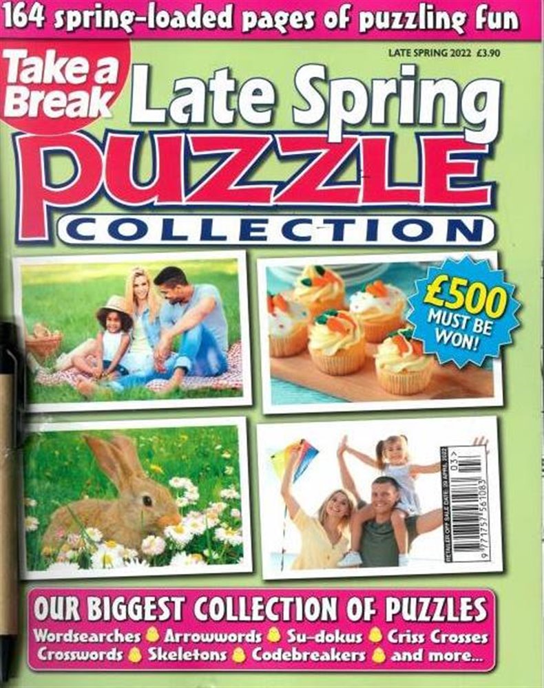 Take A Break Seasonal Puzzle Collection Magazine Subscription